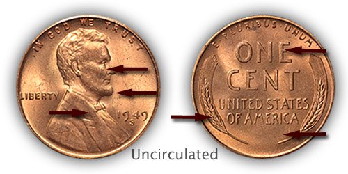 Grading Lincoln Wheat Pennies How To Video Images Descriptions