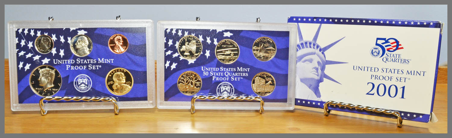 2001 US Mint Proof Set Values
