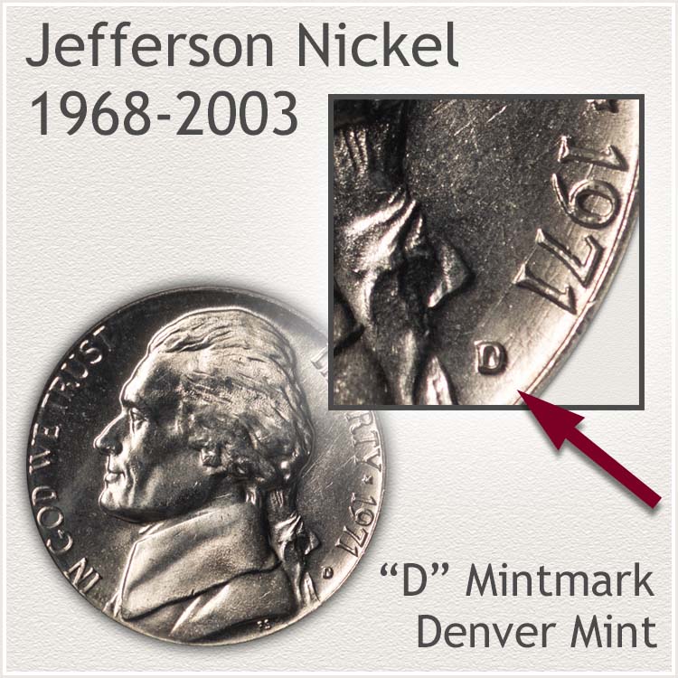 Modern Jefferson Nickel Values | Mint State Premium